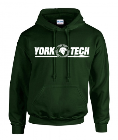 York Tech Hoodie, Forest Green | TechGear