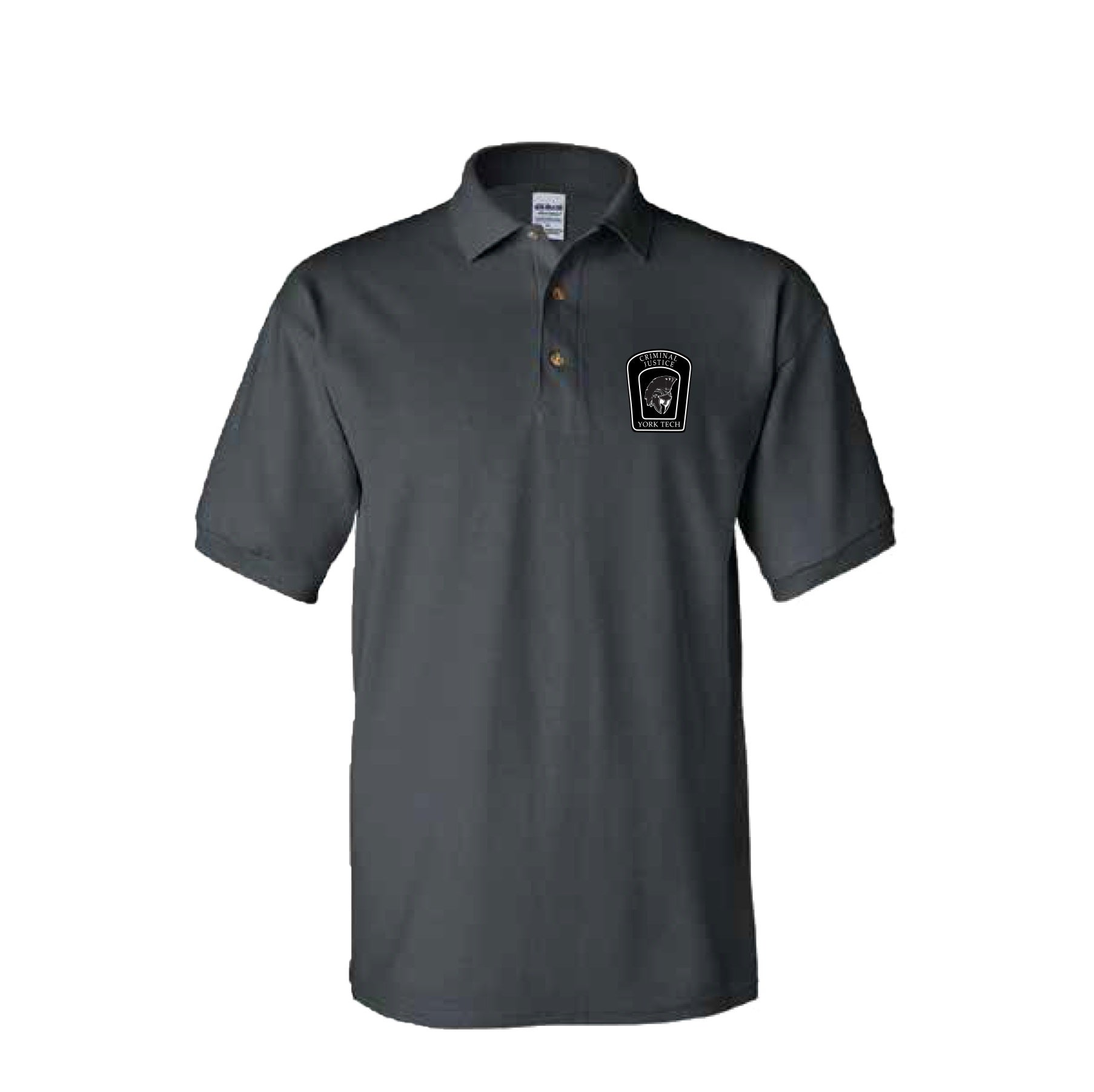 Criminal Justice Polo, Heather Gray | TechGear